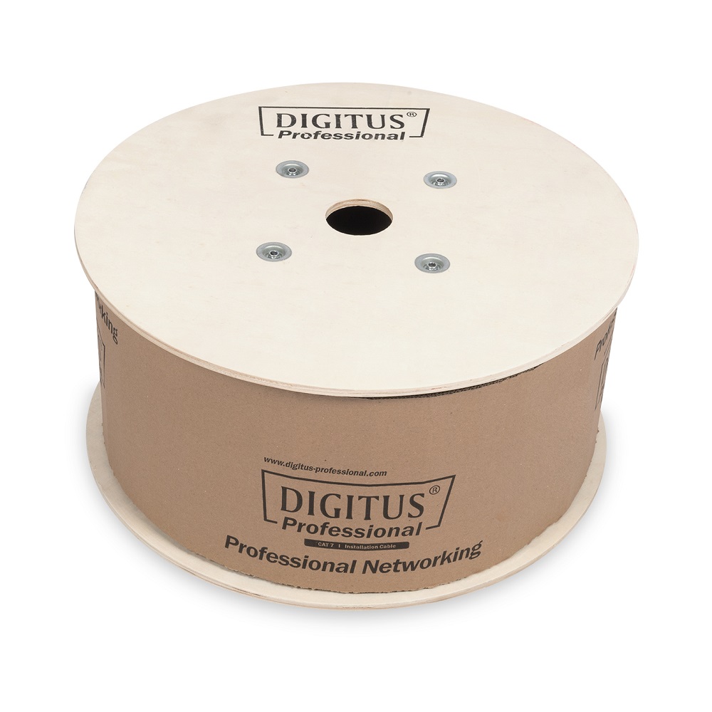 Datu kabelis Cat.7 S/FTP AWG 23. PiMF. LSZH. 500m. oranžs (Eca) - BPG