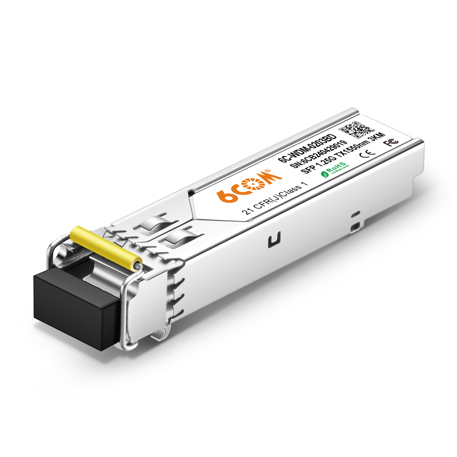 SFP module 1.25Gbps SM 1550/1310nm | Simplex LC | 3km | DDM | CISCO ...