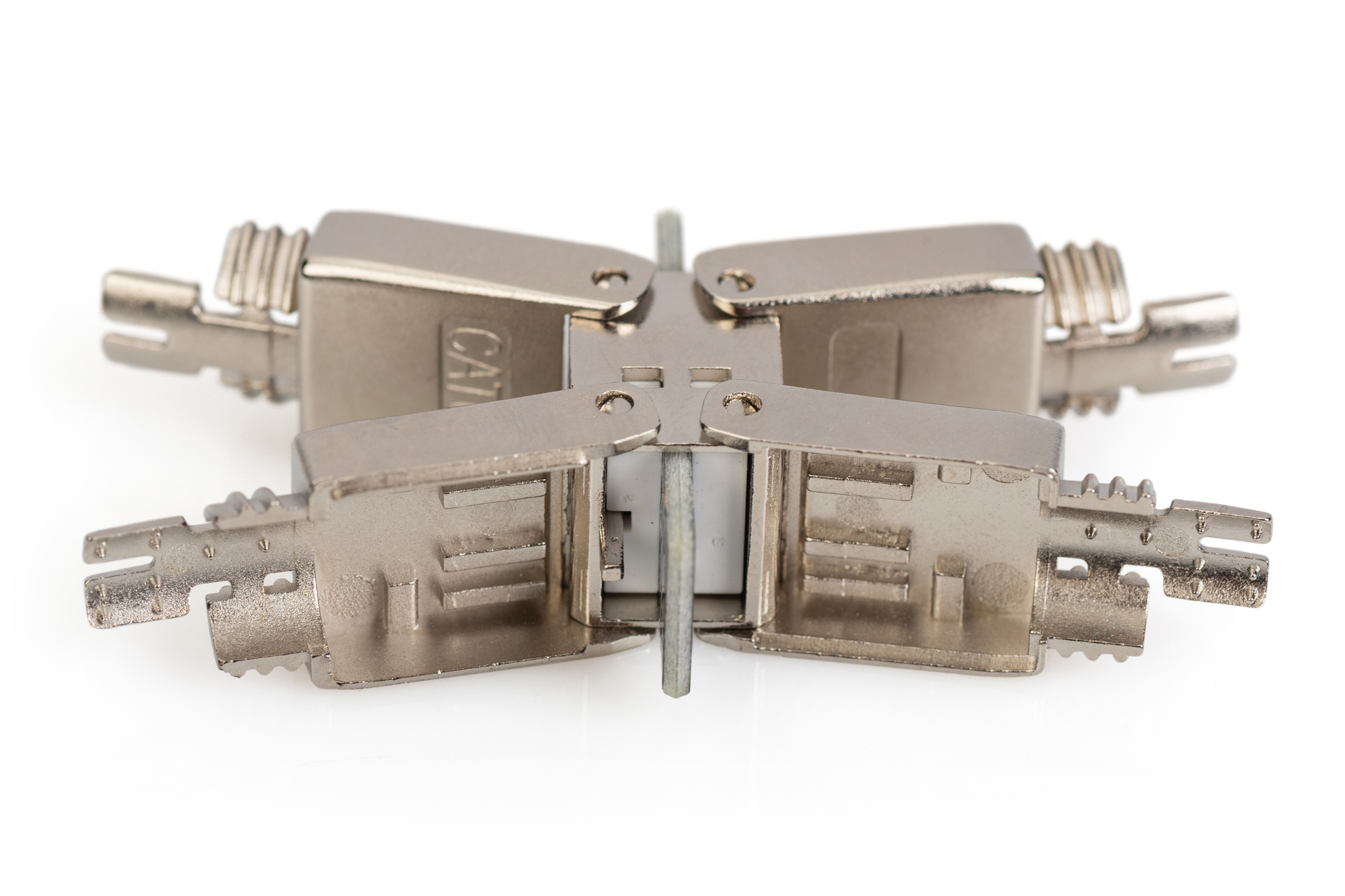 Savienošanas modulis Cat.6A | LSA | ekranēts | 1:1 | 500 MHz | Metāla ...