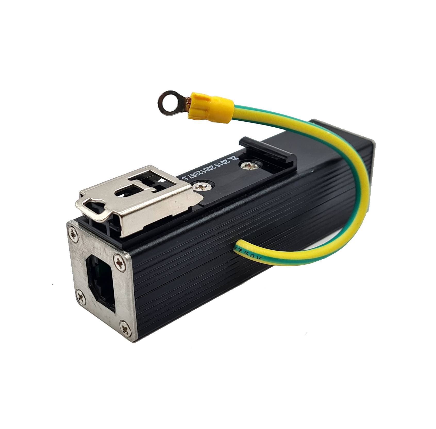 Pārsprieguma aizsardzība Cat.6 | 1000 Mbps | RJ45 | PoE | DIN | 3kA - BPG