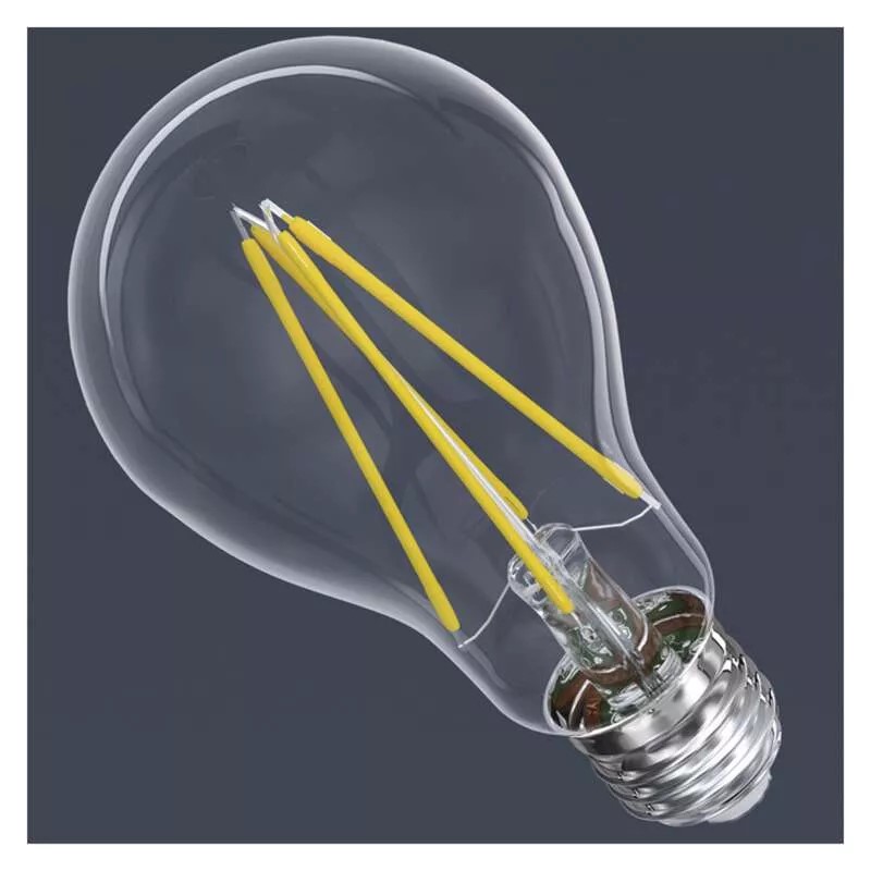 LED spuldze A60 7W 1060lm 2700K FLM caurspīdīga E27 230V 60x105mm - BPG